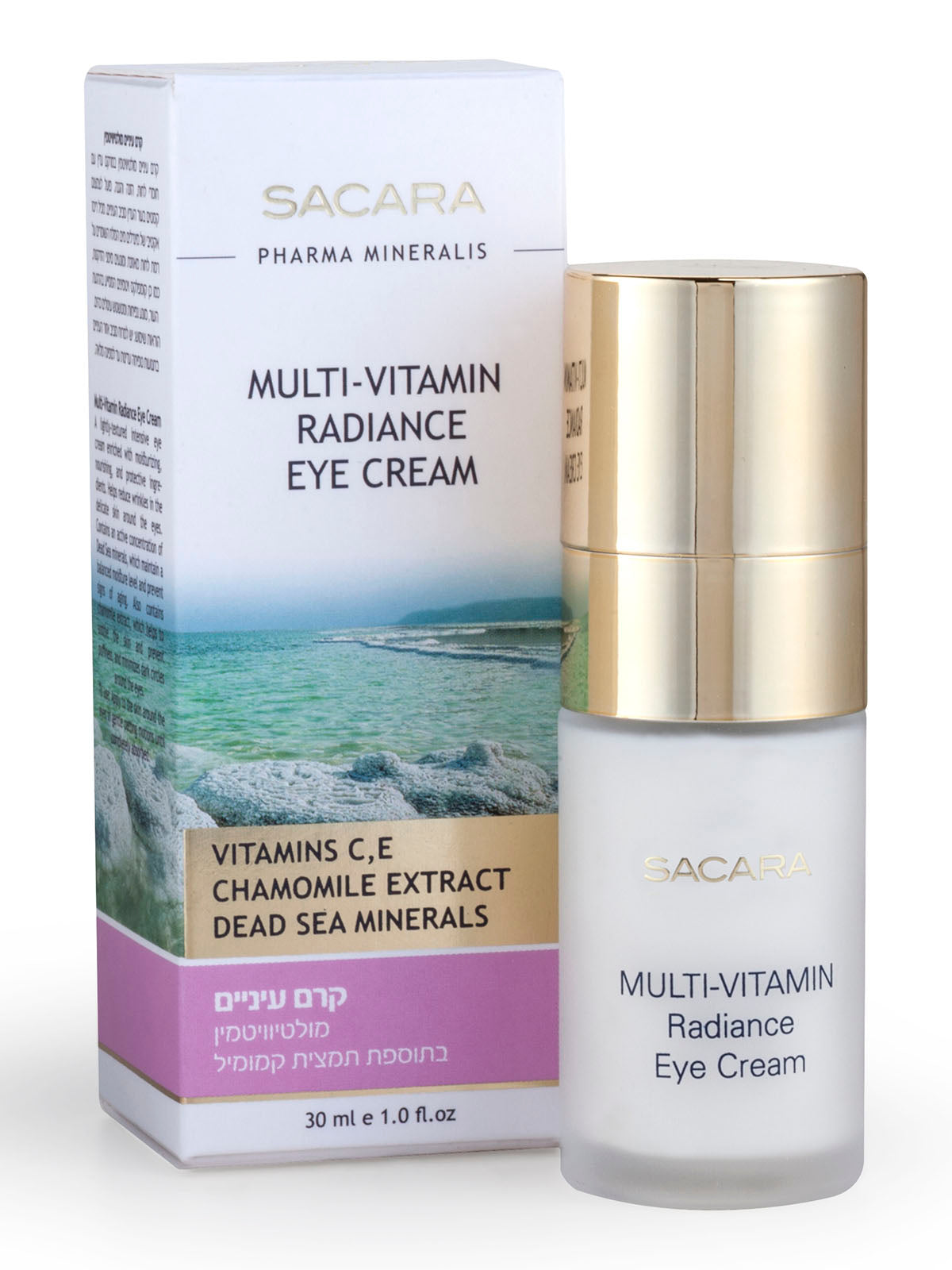 Multi vitamin radiance eye cream – SACARA